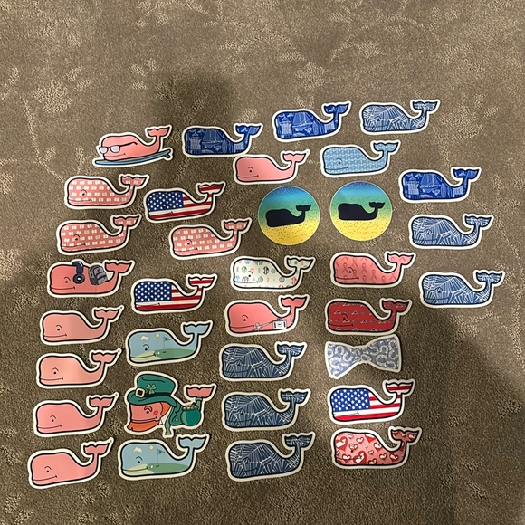 Vineyard Vines | Other | New Set Of 34 Vineyard Vines Stickers As Shown ...